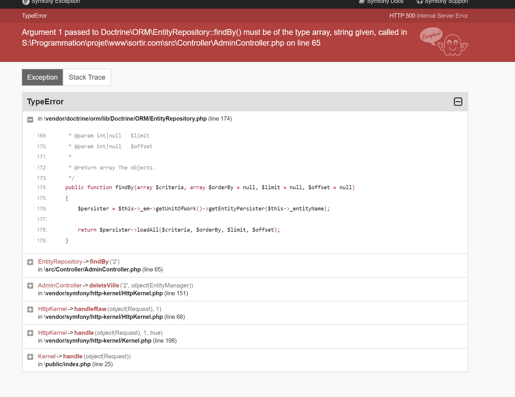 [symfony] supprimer élément d'un tableau par HCP29 - page 1 - OpenClassrooms